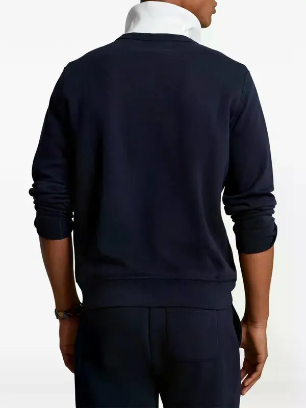 Polo Ralph Lauren Embroidered-logo Sweatshirt - Blue