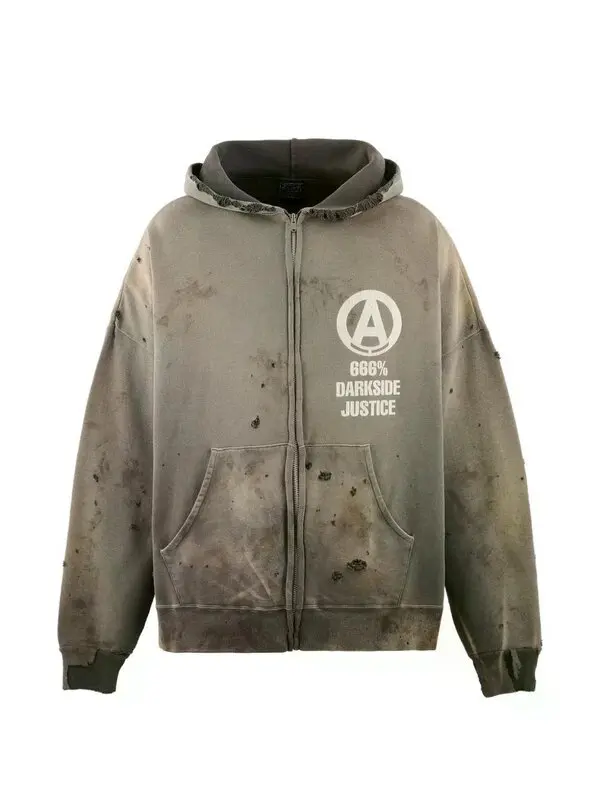 SAINT MXXXXXX Zip-up Hoodie