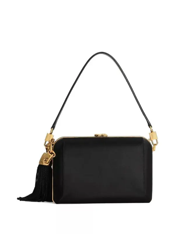 Dolce & Gabbana Dolce Box Satin And Laminated Ayers Handbag