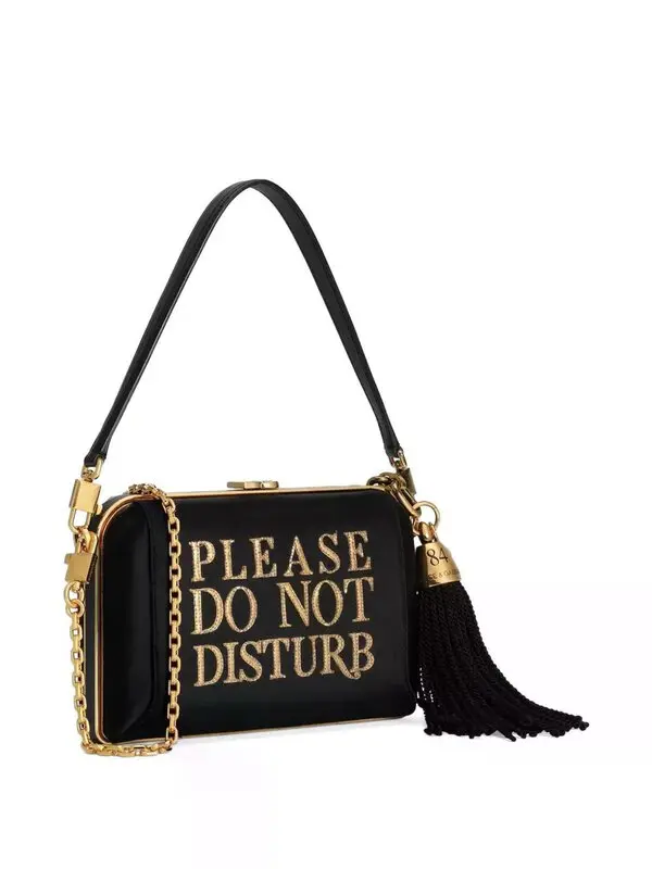 Dolce & Gabbana Dolce Box Satin And Laminated Ayers Handbag