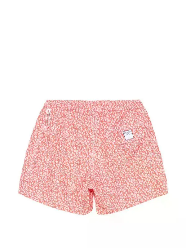 Fedeli Printed Swim Shorts