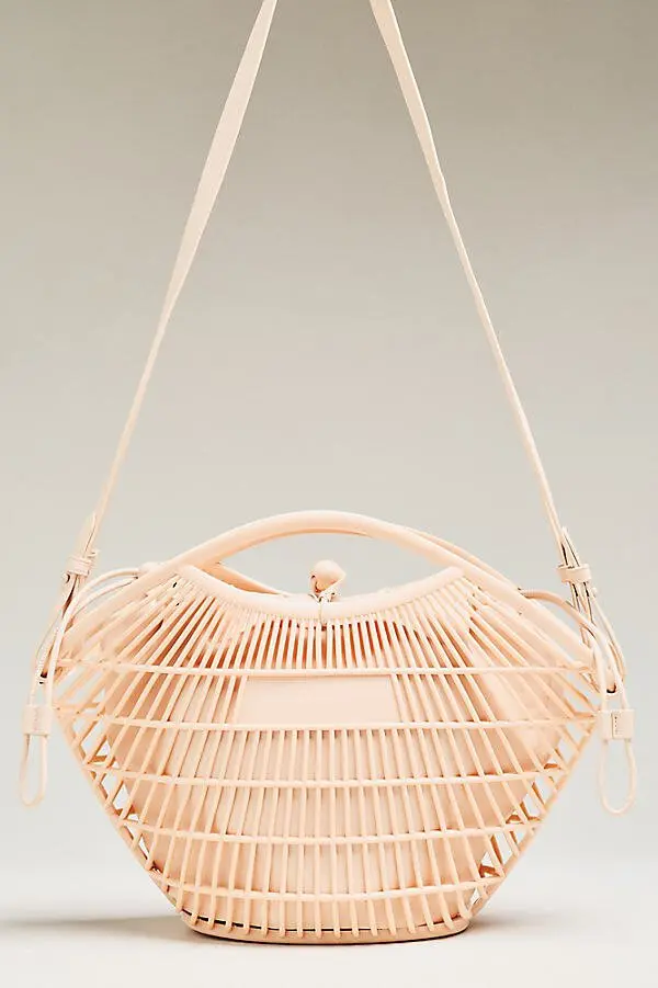 MELIE BIANCO Large Jelly Tote Bag - Peach