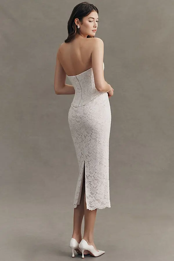 Jenny Yoo Chessa Midi Dress
