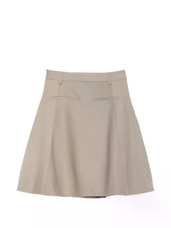 LOW CLASSIC Flared Midi Skirt