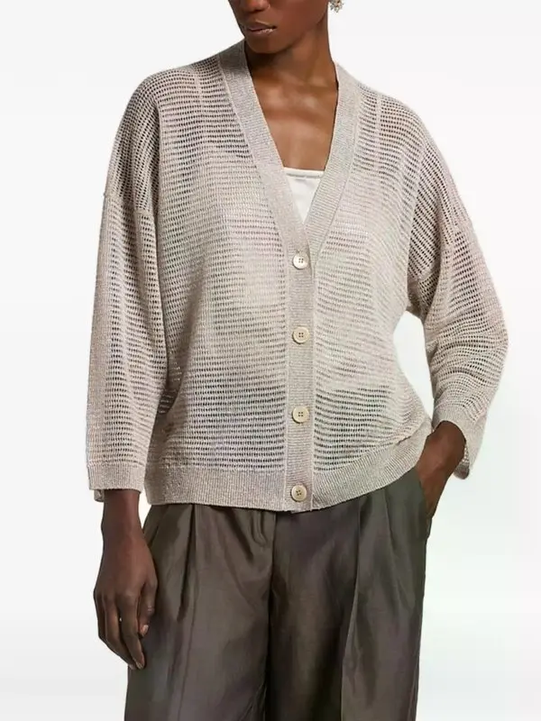 Peserico Buttoned Knitted Cardigan