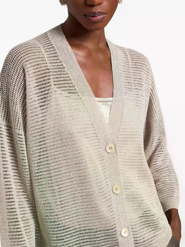 Peserico Buttoned Knitted Cardigan