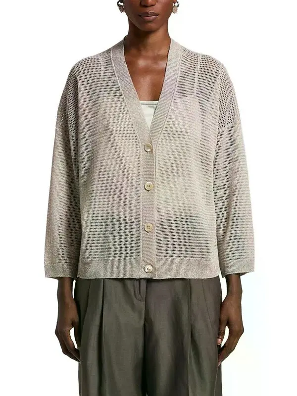Peserico Buttoned Knitted Cardigan