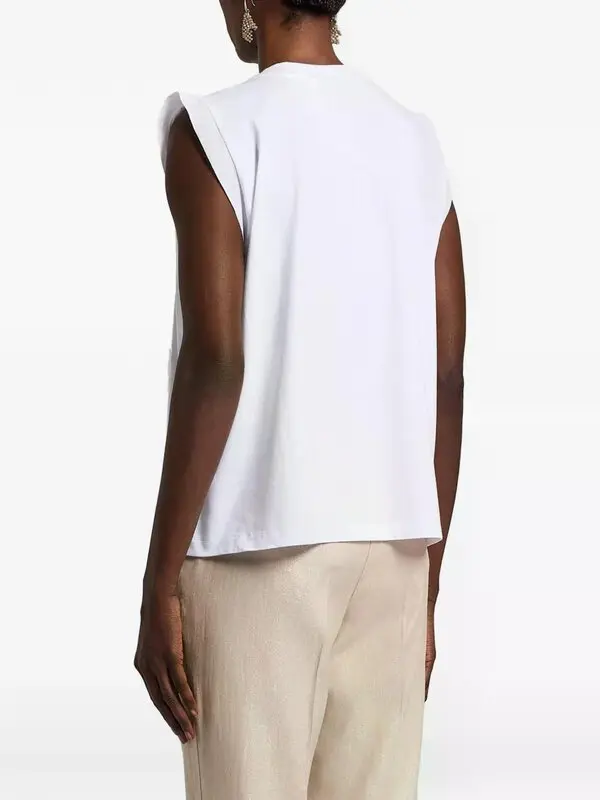 Peserico Floral-appliqué Top