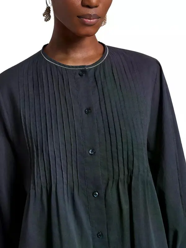 Peserico Pintuck-detail Blouse