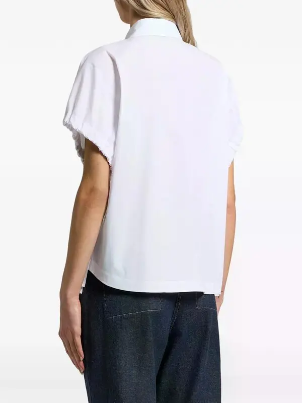 Peserico Pocket Ruffled Shirt