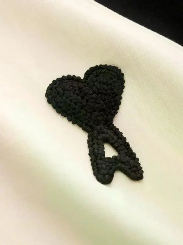 AMI Paris Appliqué-logo Cotton Sweatshirt