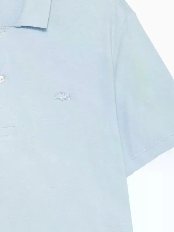 Lacoste Logo-patched Short-sleeve Polo Shirt