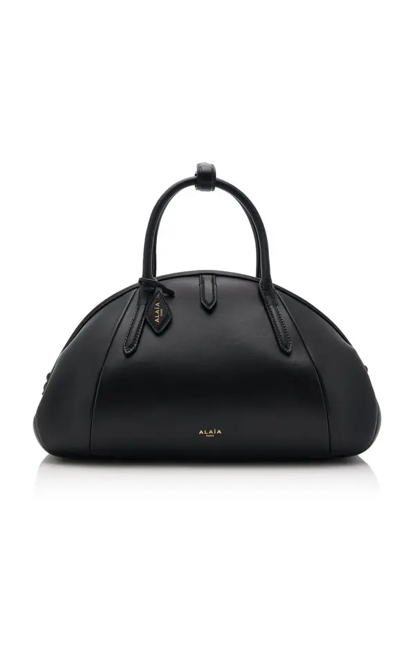 Alaïa Small Purse Top Handle Bag - Black