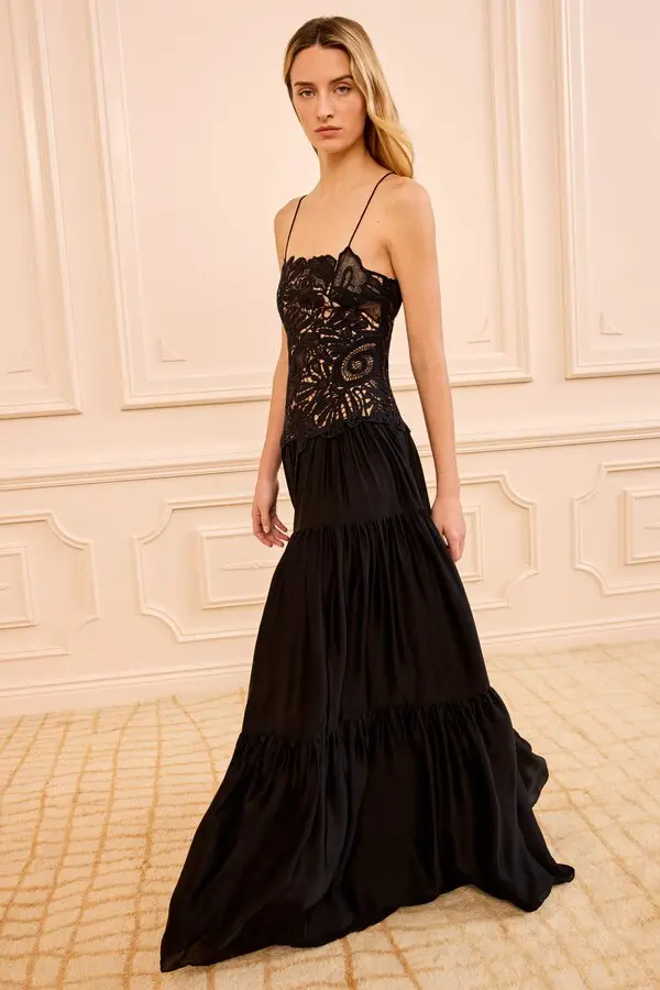 Ulla Johnson Celestia Corded Lace Gown
