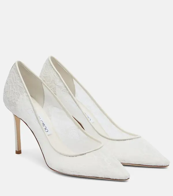 JIMMY CHOO Romy Lace Pumps