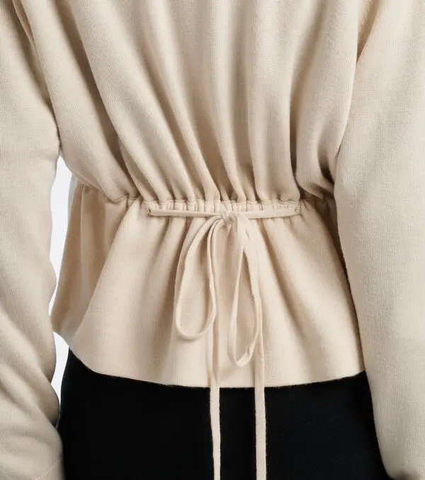 Dries Van Noten Wool Cardigan - White