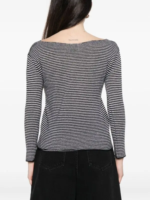 BEYOU Cashmere V-neck Sweater - Black