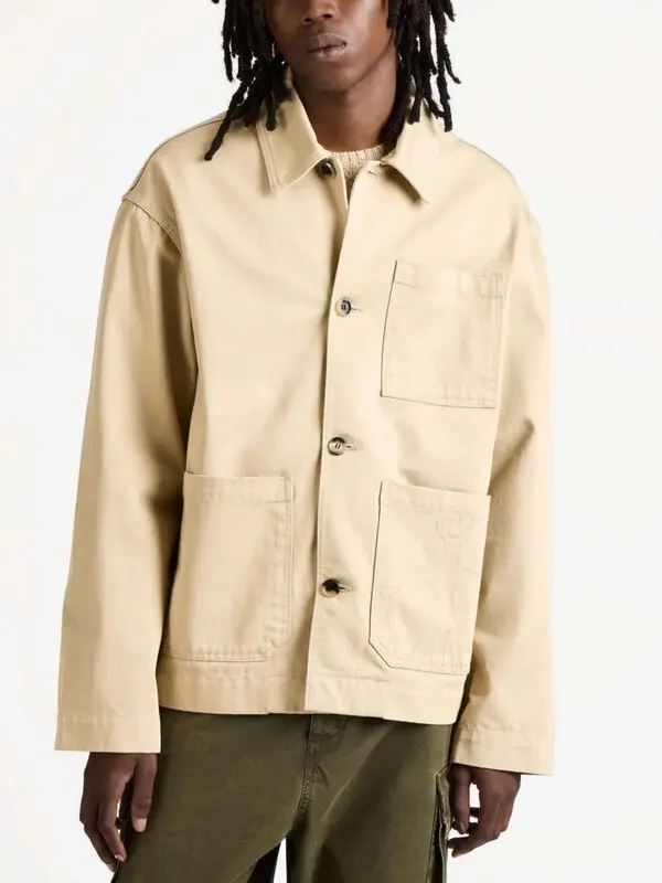 JW Anderson Blouson Jacket With Patch Pocket - Beige