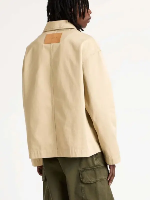JW Anderson Blouson Jacket With Patch Pocket - Beige