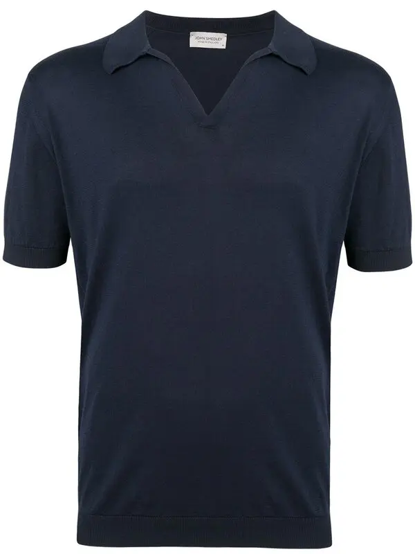 John Smedley Noah Polo - Blue