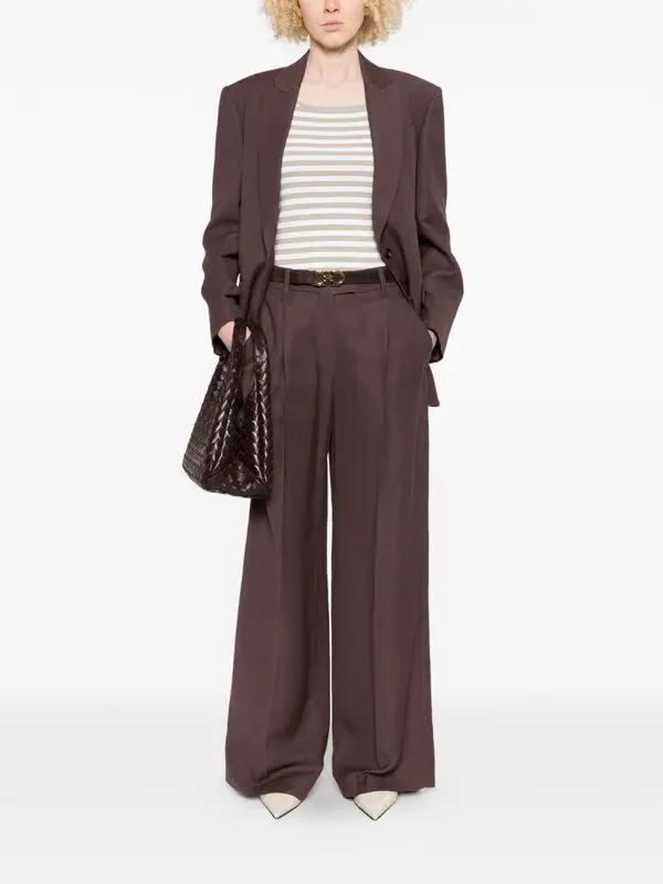 Brunello Cucinelli Single-breasted Blazer Jacket - Brown