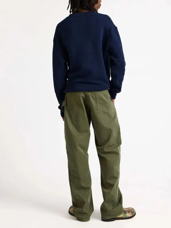 JW Anderson Ribbon Anchor Sweatshirt - Blue