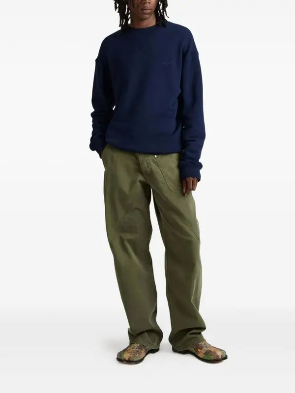 JW Anderson Ribbon Anchor Sweatshirt - Blue