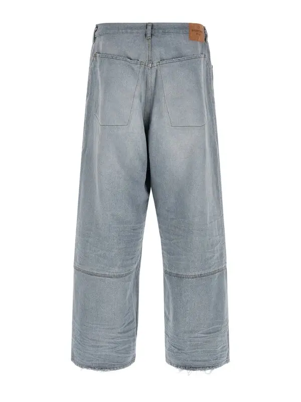 Balenciaga Minimal Baggy Jeans - Sky Blue