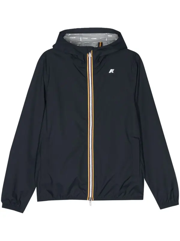 K-WAY Stretch Dot Jacket - Blue