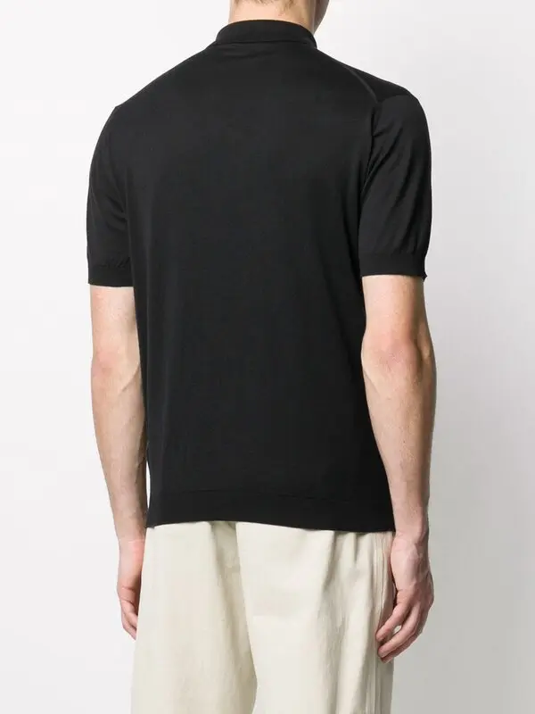 John Smedley Polo Adrian - Black