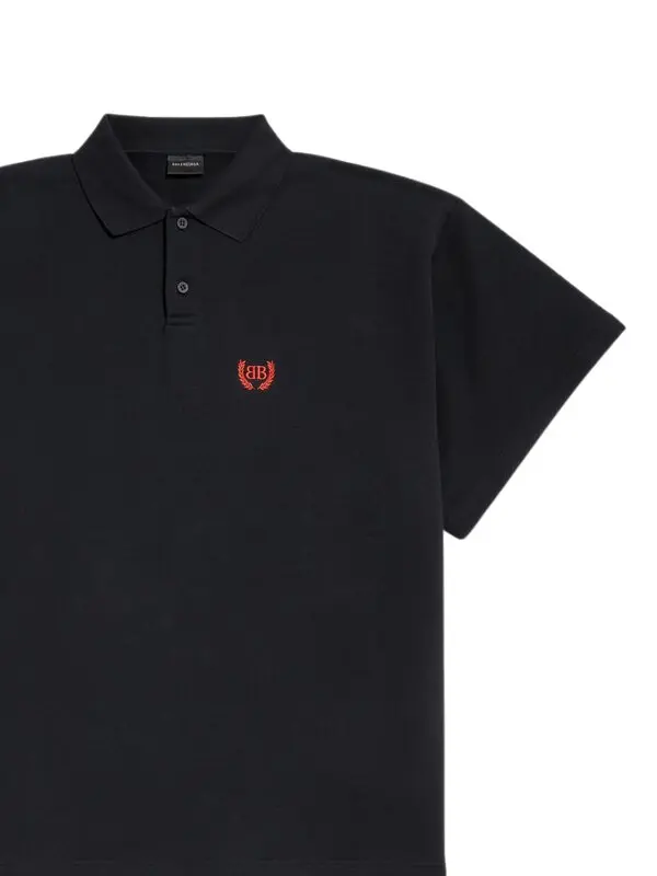 Balenciaga Polo Laurel - Black