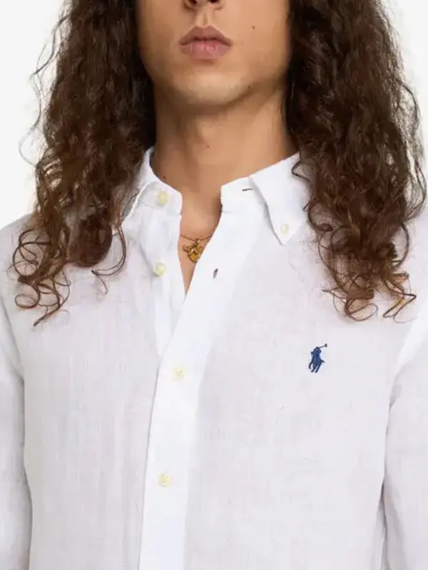 Polo Ralph Lauren Custom Fit Shirt - White