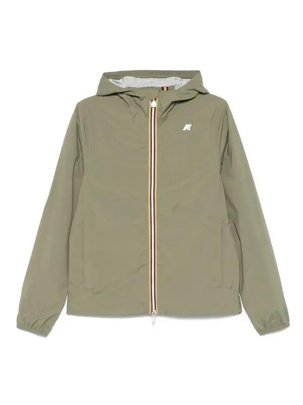 K-WAY Stretch Nylon Blouson Jacket - Green