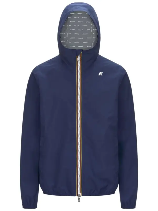 K-WAY Stretch Dot Jacket - Blue