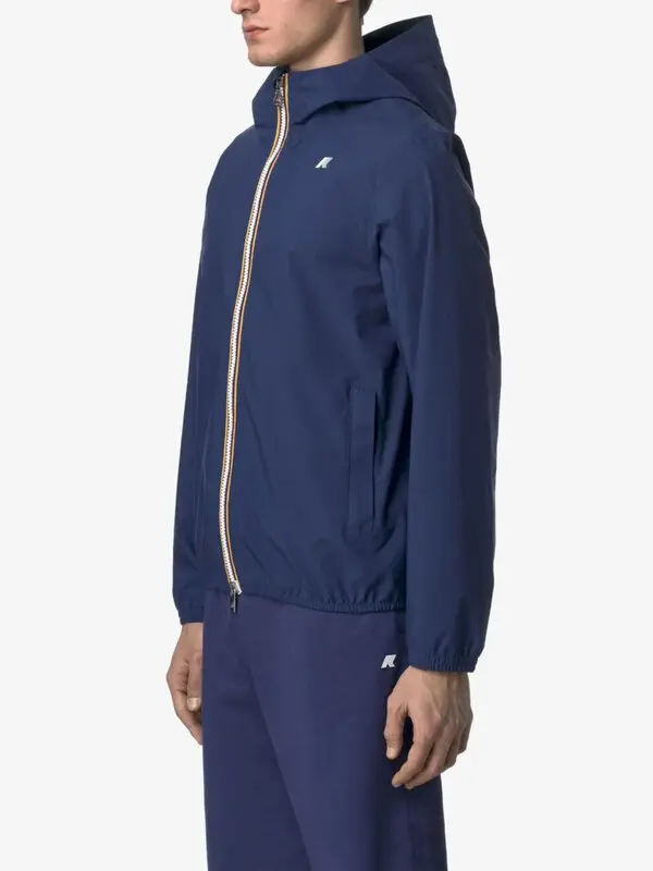 K-WAY Stretch Dot Jacket - Blue