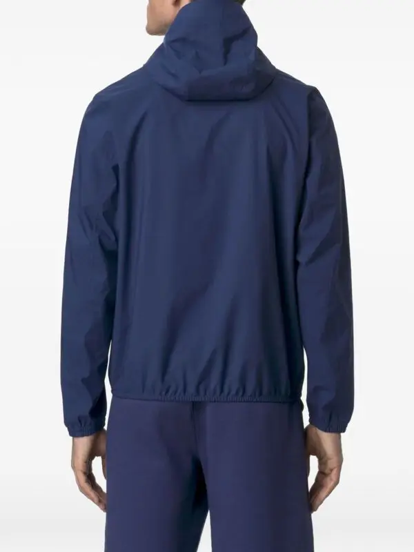 K-WAY Stretch Dot Jacket - Blue