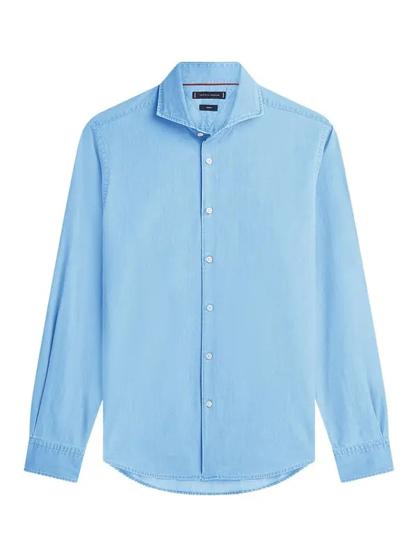 Tommy Hilfiger Smart Casual Shirt - Sky Blue