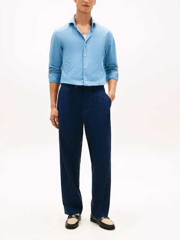 Tommy Hilfiger Smart Casual Shirt - Sky Blue