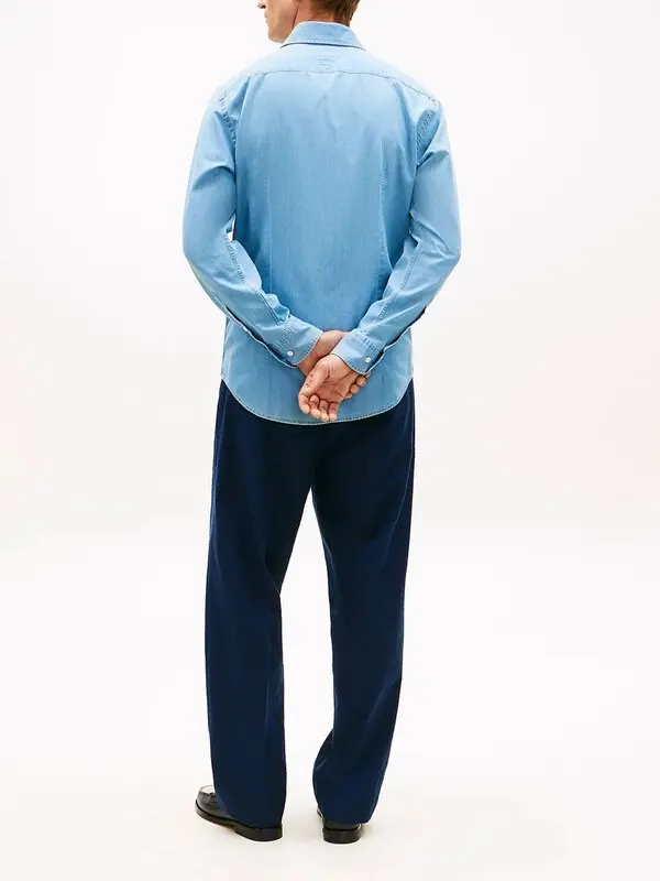 Tommy Hilfiger Smart Casual Shirt - Sky Blue