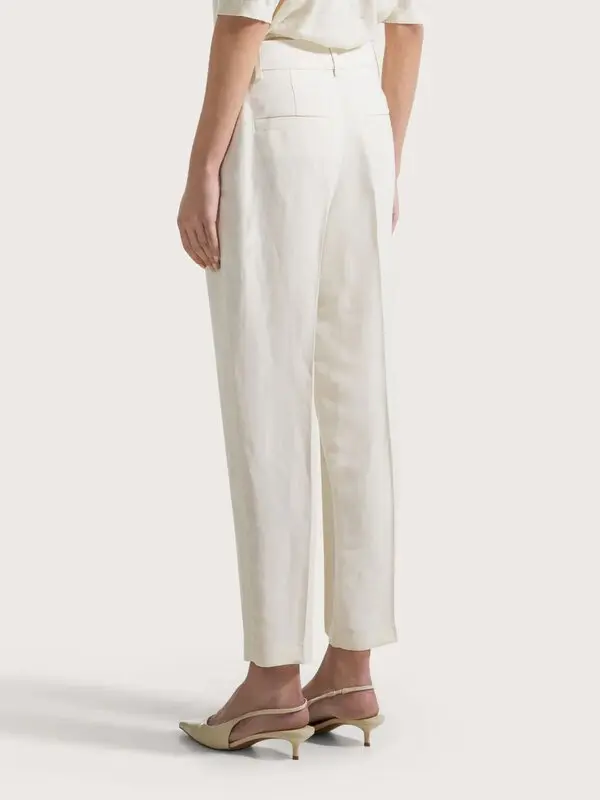 Seventy Carrot Fit Trousers - White