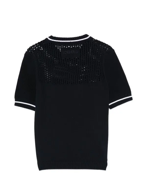 Iceberg Crew Neck Knitted Sweater