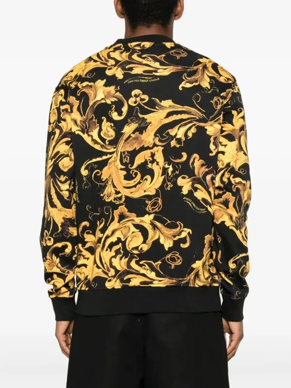 Versace Printed Sweatshirt - Black
