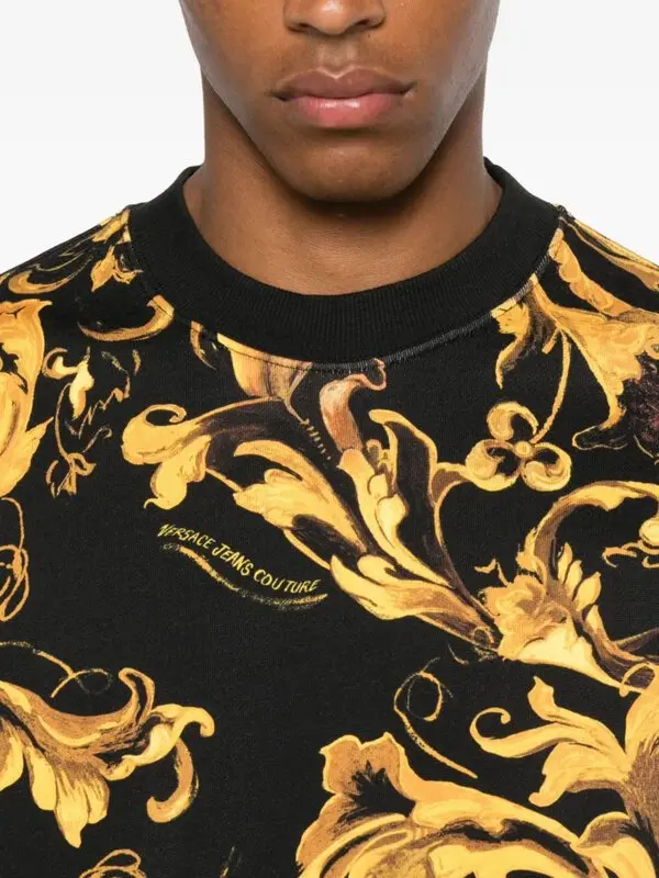 Versace Printed Sweatshirt - Black