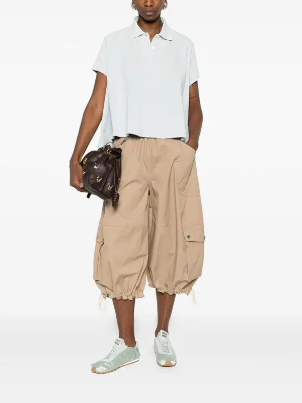 Loewe Anagram Cotton Polo Shirt - Sky Blue