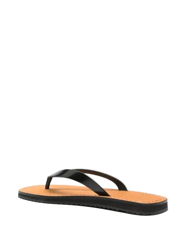 THE ROW City Leather Flip Flops