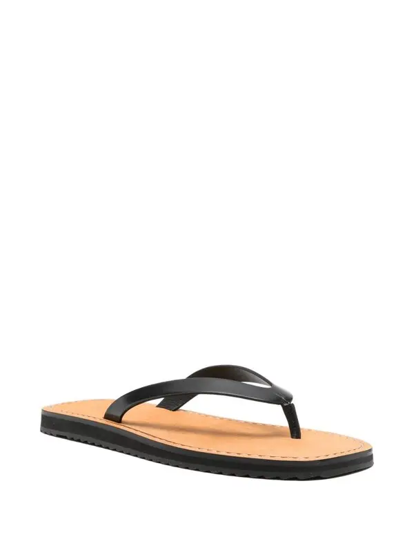 THE ROW City Leather Flip Flops