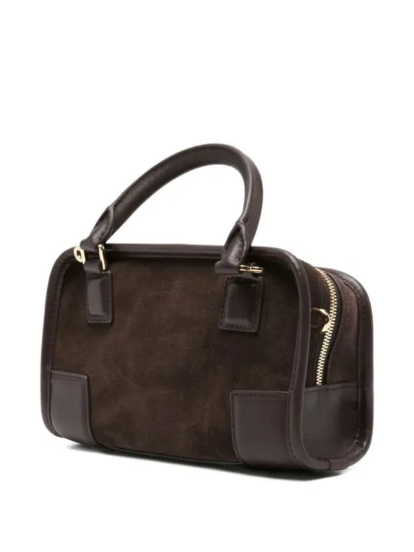 Loewe Amazona 180 Mini Leather Handbag - Brown