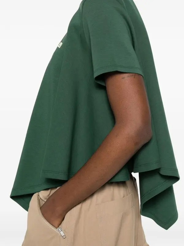 Loewe Logo Cotton T-shirt - Green