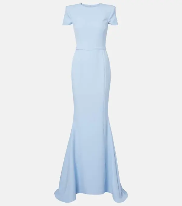 Safiyaa Parker Crêpe Gown