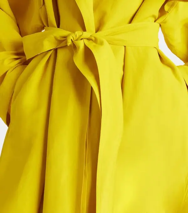 Alaïa Oversized Poplin Trench Coat